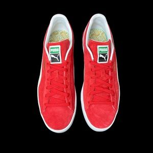 Puma | Shoes | Puma Suede Classic 2 High Risk Red | Poshmark